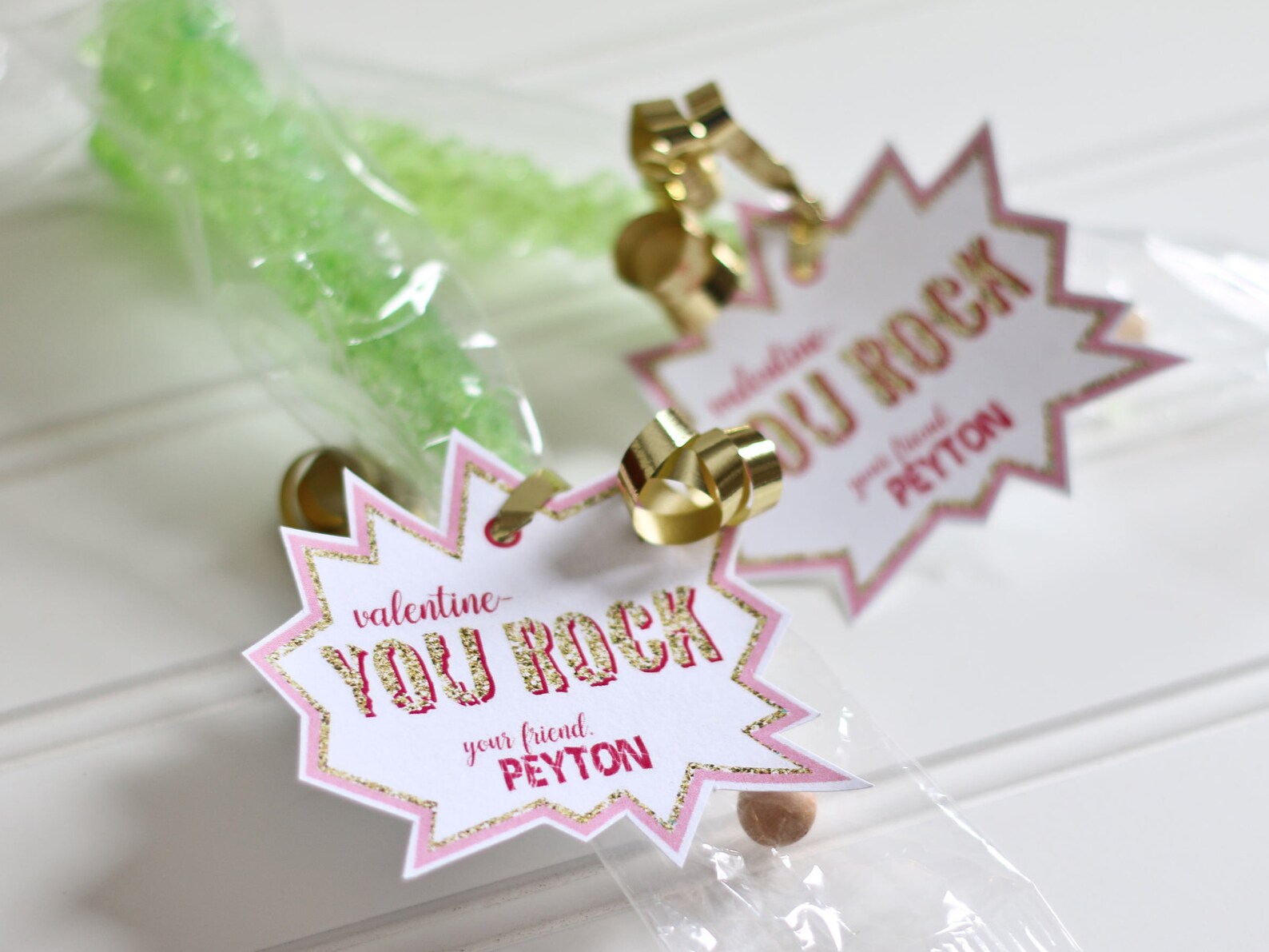 Valentine Printable YOU ROCK Personalized Pop Rocks | Etsy