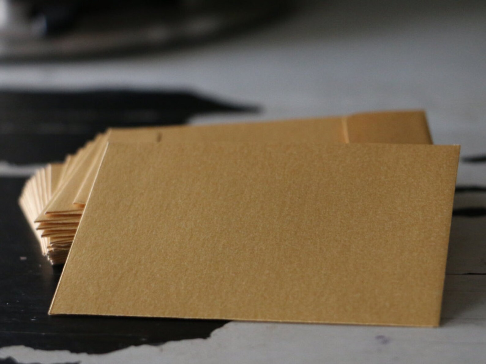 Gold Metallic Mini Envelopes Coin Envelopes Mini Envelope | Etsy