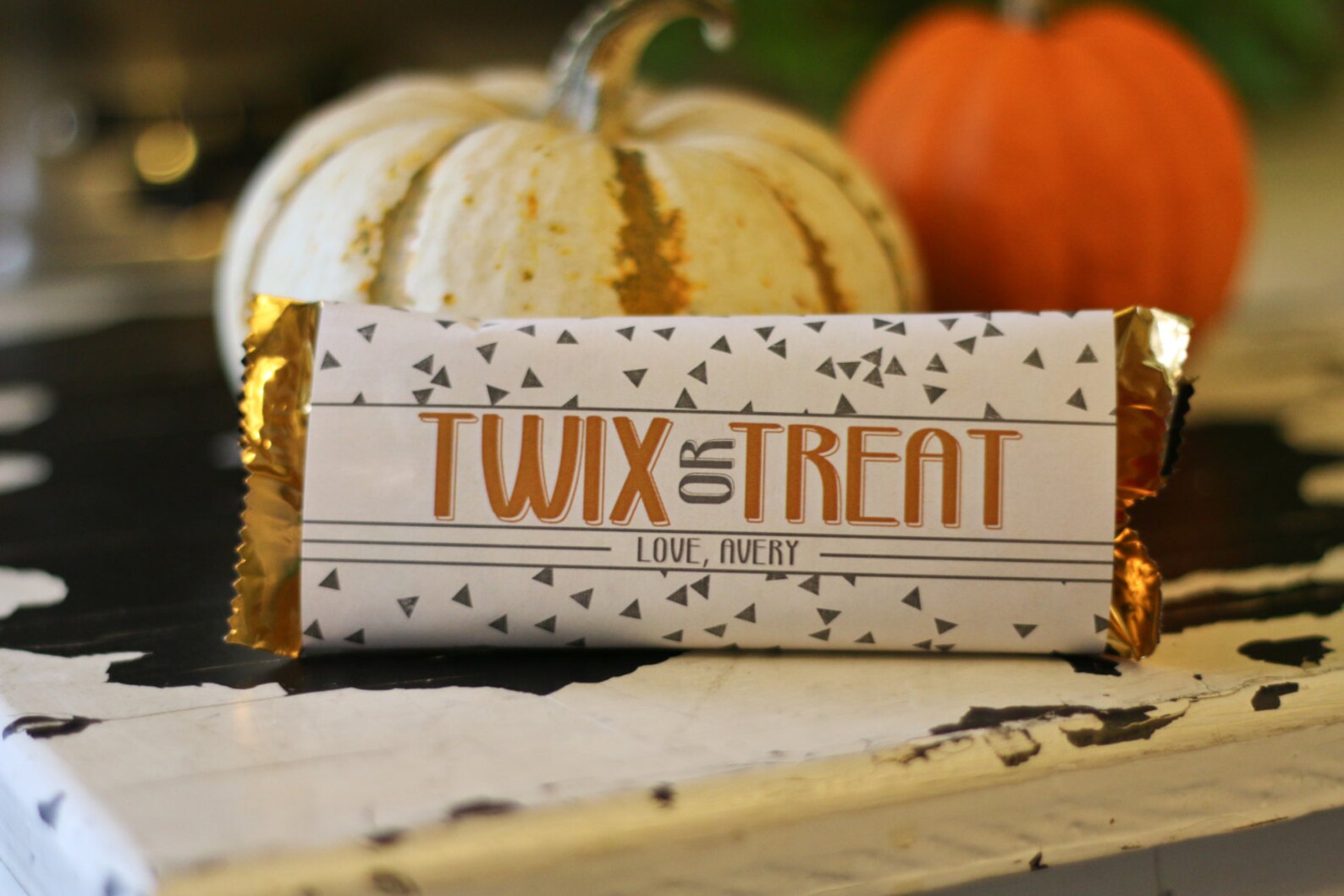 Fall Printable - TWIX or TREAT- Candy Bar Wrapper - Personalized - Etsy