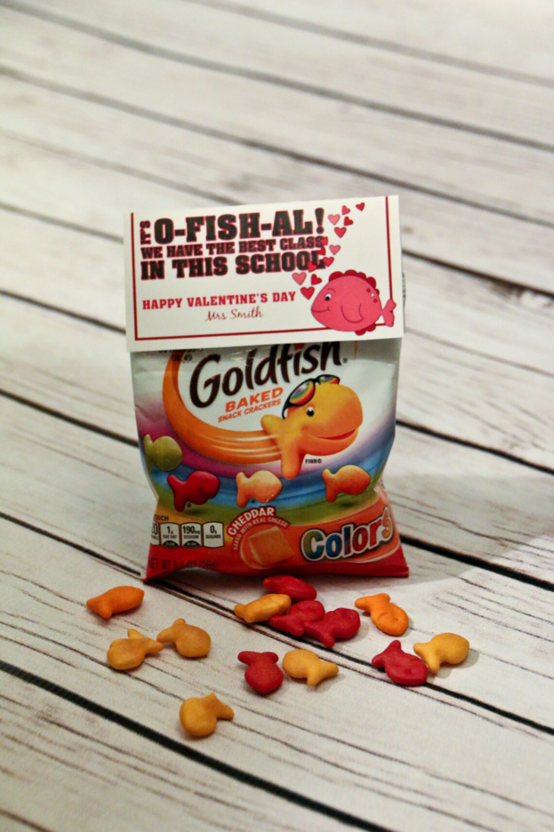 Valentine Printable It's O-FISH-AL We Have the Best - Etsy