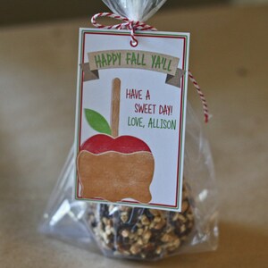 Fall Printable Party Favor - Happy Fall Ya'll - Have a Sweet Day ...