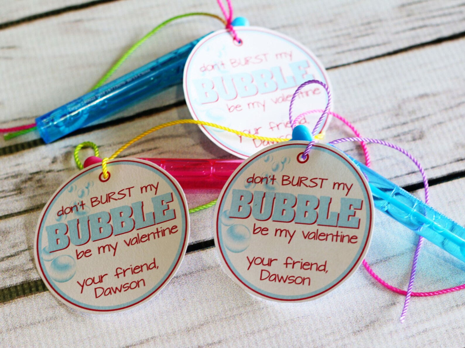 Valentine Printable Don't BURST My BUBBLE Be My - Etsy