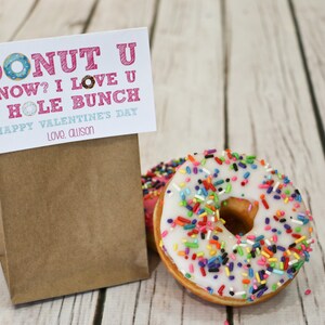 Valentine Printable - DONUT You Know - I LOVE You a HOLE Bunch ...