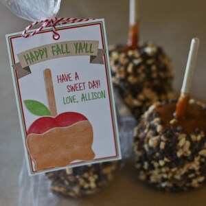 Fall Printable Party Favor - Happy Fall Ya'll - Have a Sweet Day ...