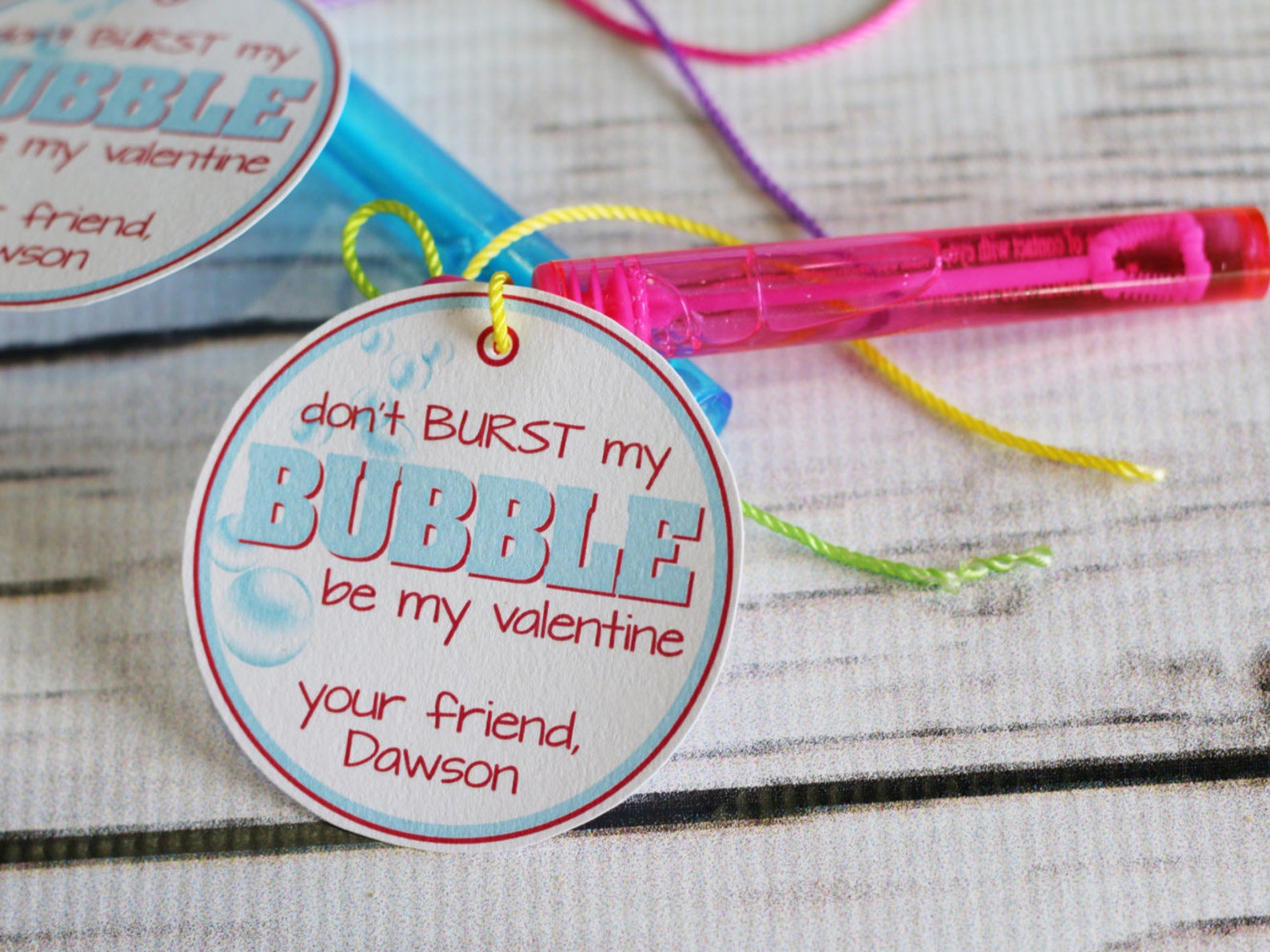 Valentine Printable Don't BURST My BUBBLE Be My - Etsy