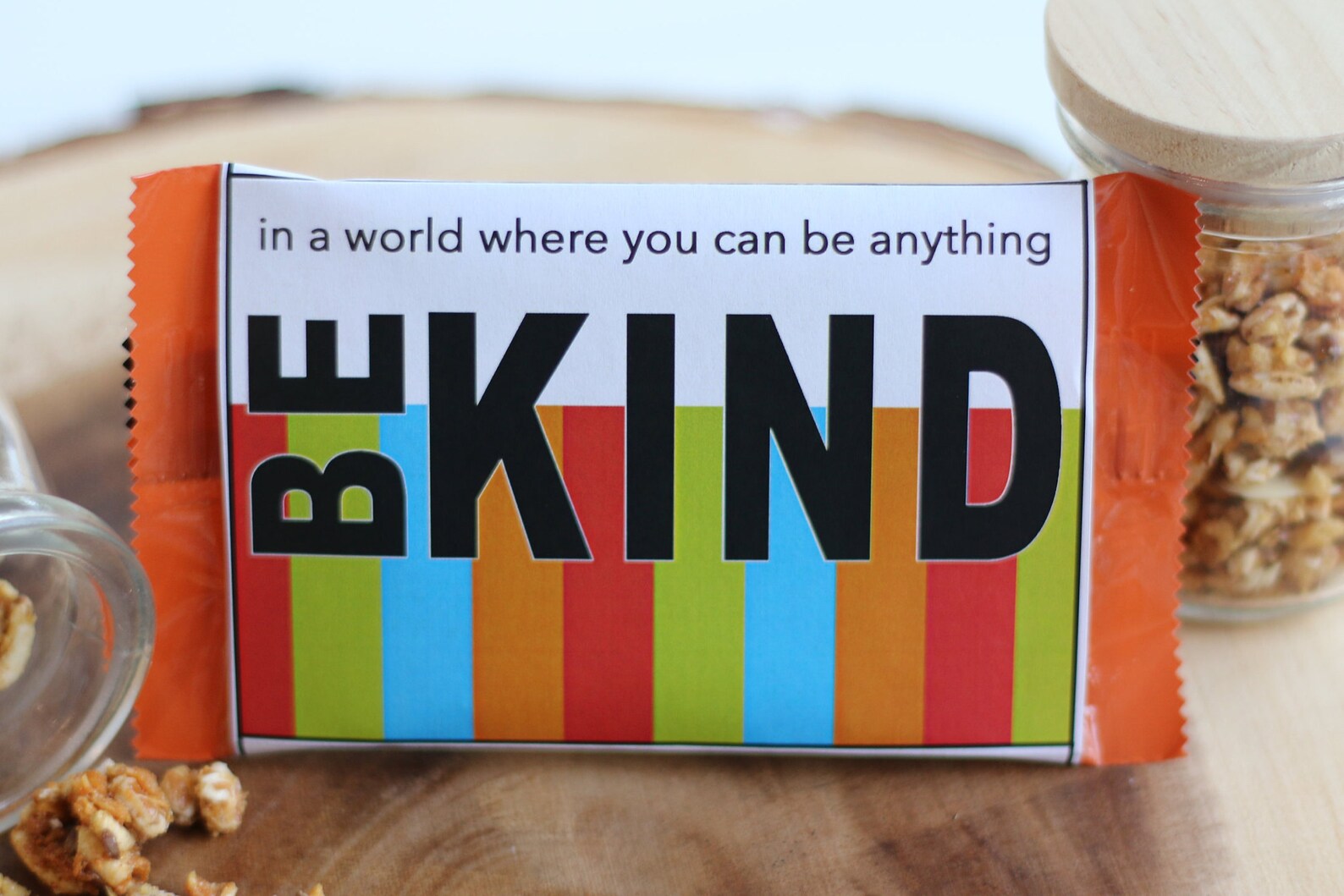 KIND Party Favor in a World Where You Can Be Anything Be - Etsy