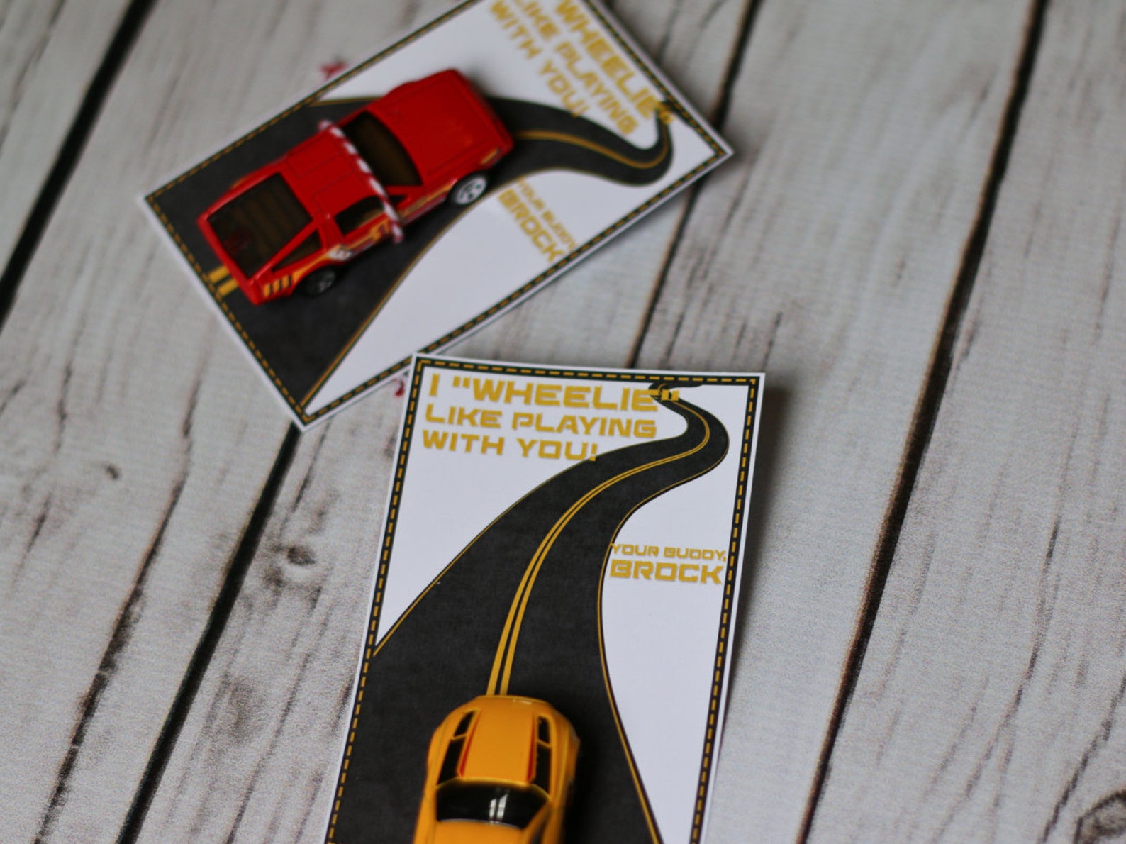 Valentine Printable I WHEELIE Like Playing With You - Etsy