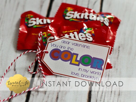 Skittles Valentine