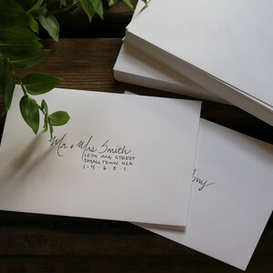 Double Envelopes Inner/outer Envelopes Size 5 1/4 X 7 1/4 A7 Envelopes ...