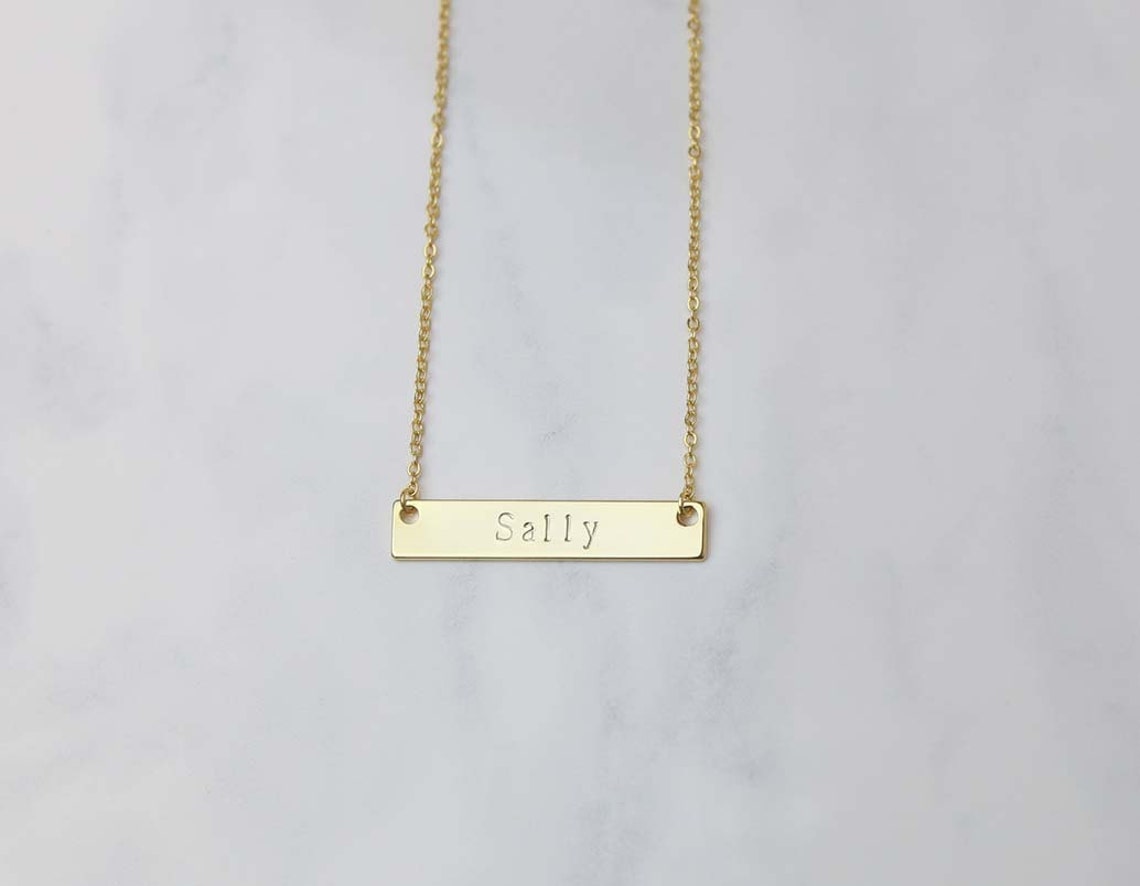 Personalized Name Plate Bar / Customized Name Plate Bar / Bar - Etsy