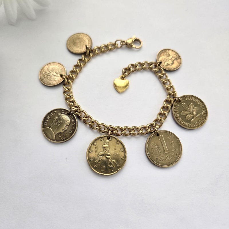 Coin Bracelet - Etsy