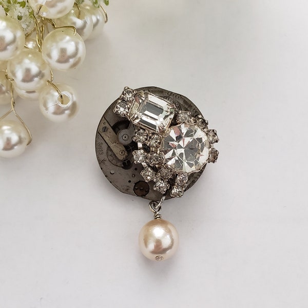 Repurposed Vintage Brooches - Etsy