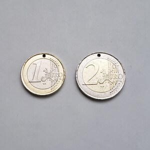 Tree of Life Necklace, Tree of Life Coin, French Euro Coin Necklace ...