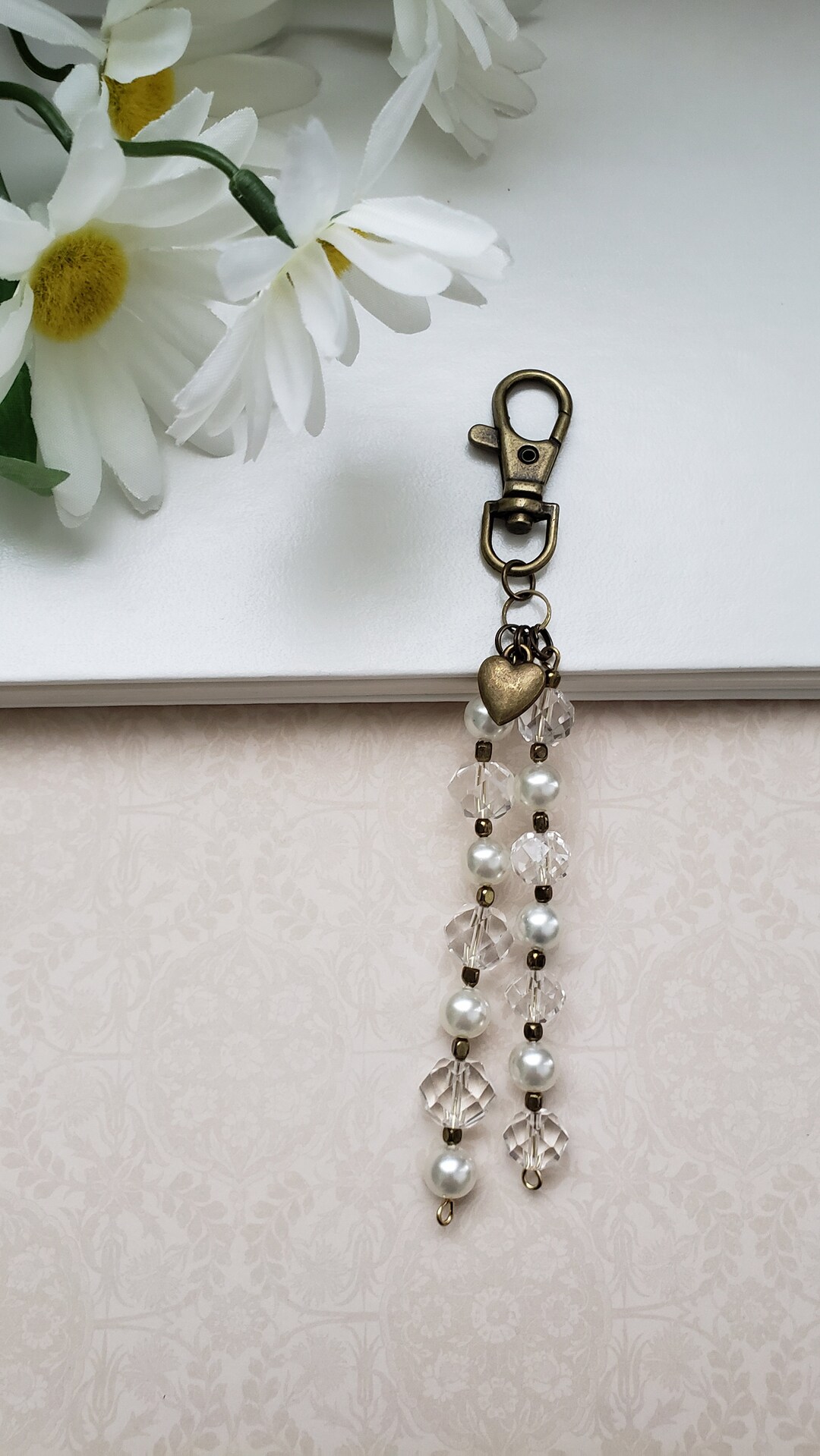 Purse Charm for Handbag Beaded Purse Charm Planner Charm - Etsy