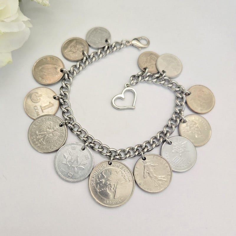 Coin Bracelet - Etsy
