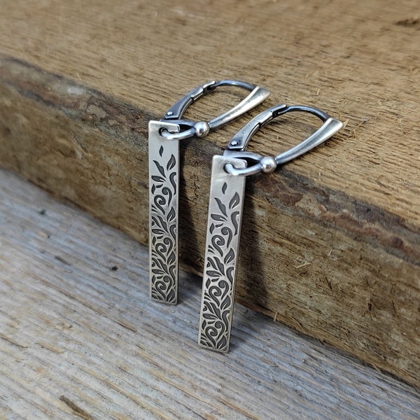 Bar Earrings - Etsy