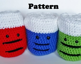 PATTERN Amigurumi Crochet Soft Science Toy Pattern Pack 4 Patterns - Etsy