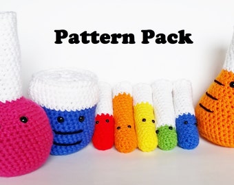 PATTERN Amigurumi Crochet Beaker-soft Science Toy - Etsy