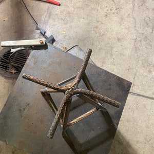 Fire Pit Grate, Camp Fire Teepee Grate, Steel Fire Grate, Cooking Fire ...