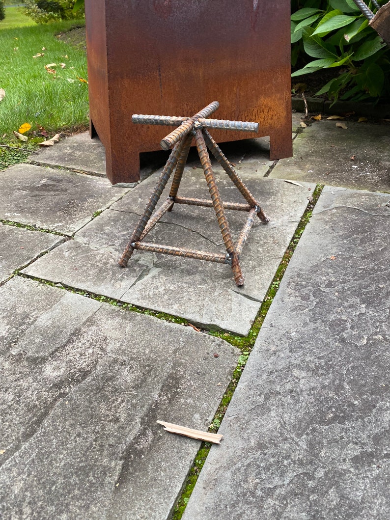 Fire Pit Grate Camp Fire Teepee Grate Steel Fire Grate - Etsy