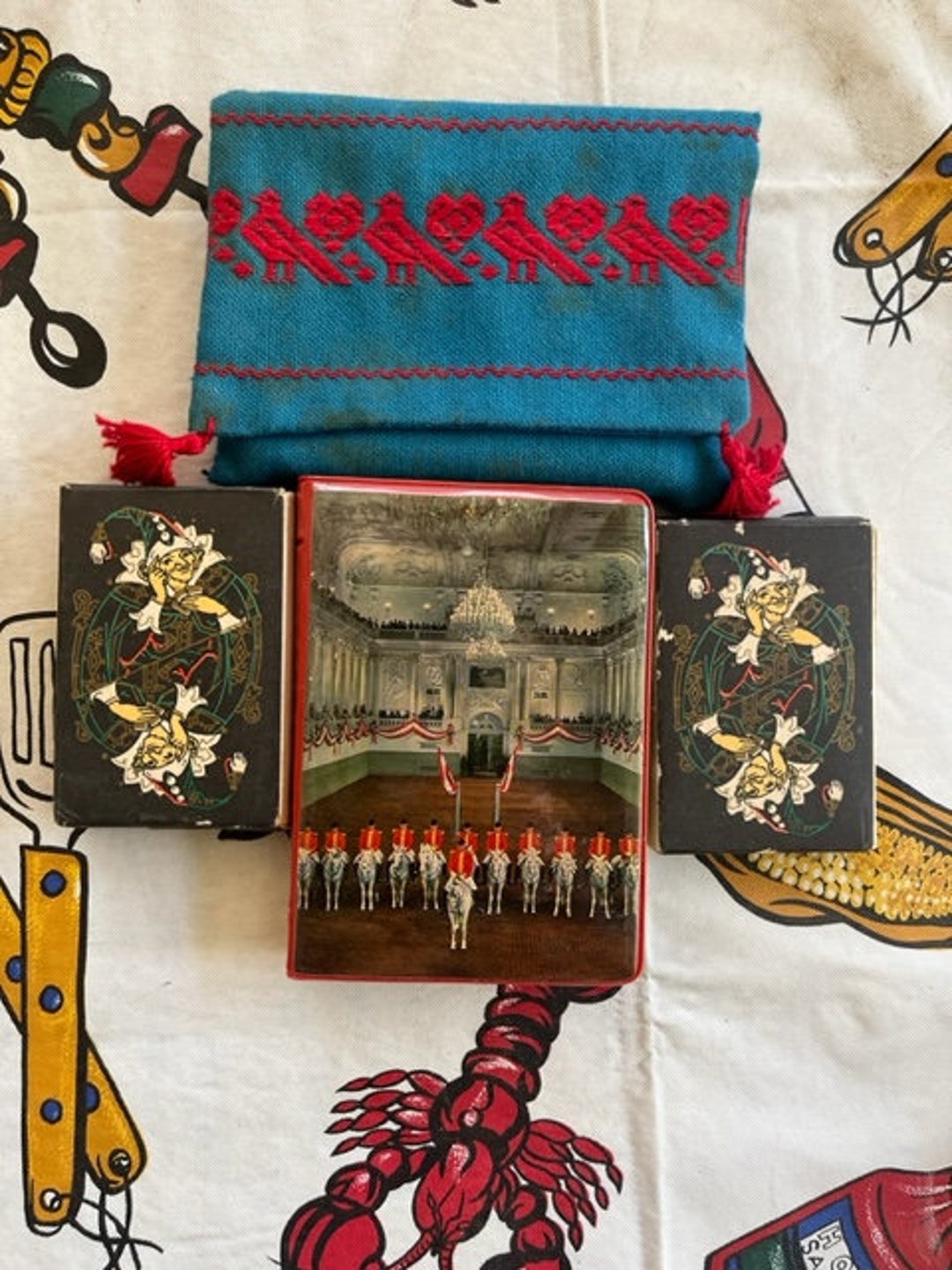 Vintage Playing Cards Deck Lot of 6 Jesters Horses Mexico - Etsy