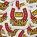 Mouthwashing Pony Express Logo Sticker - Etsy