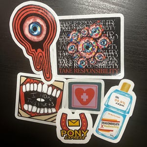 Mouthwashing Sticker Pack! - Etsy