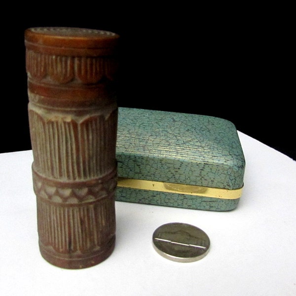 Antique Wooden Needle Boxes - Etsy