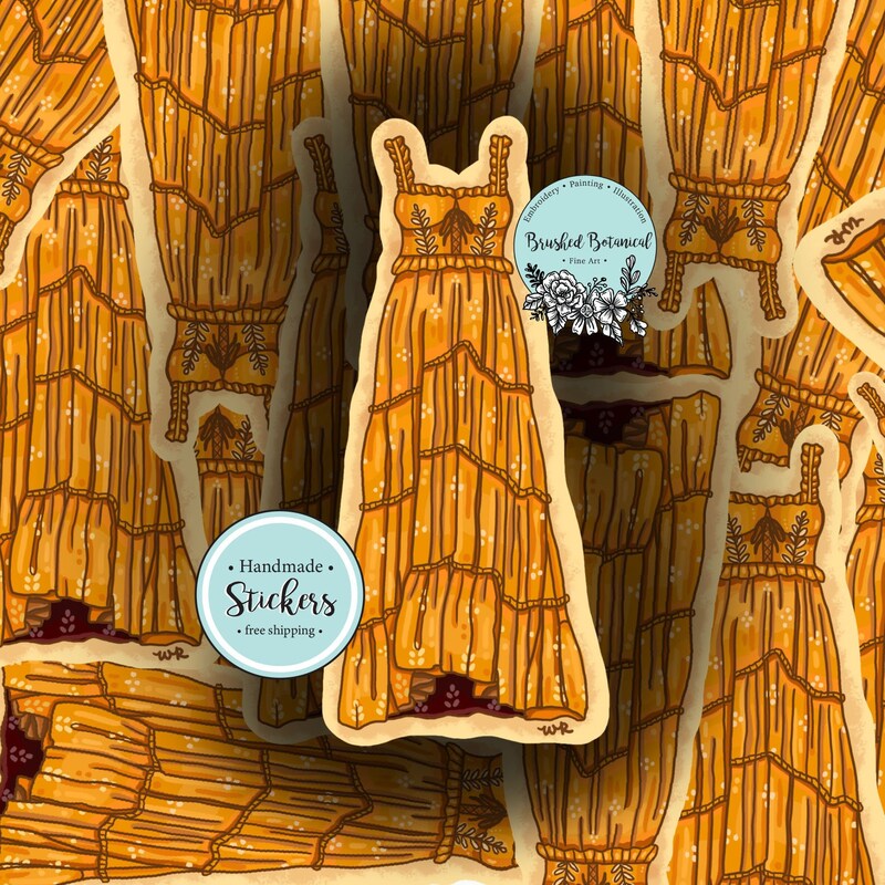 Dress Stickers - Etsy