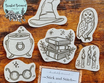 Harry Potter Stick and Stitch Patterns for Hand Embroidery - Etsy
