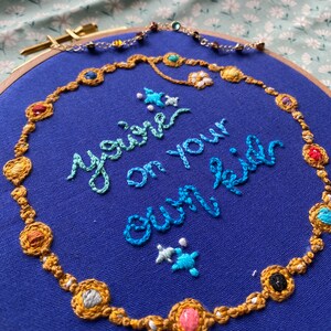 Midnight Bracelet Inspired Embroidery PDF Pattern - Etsy
