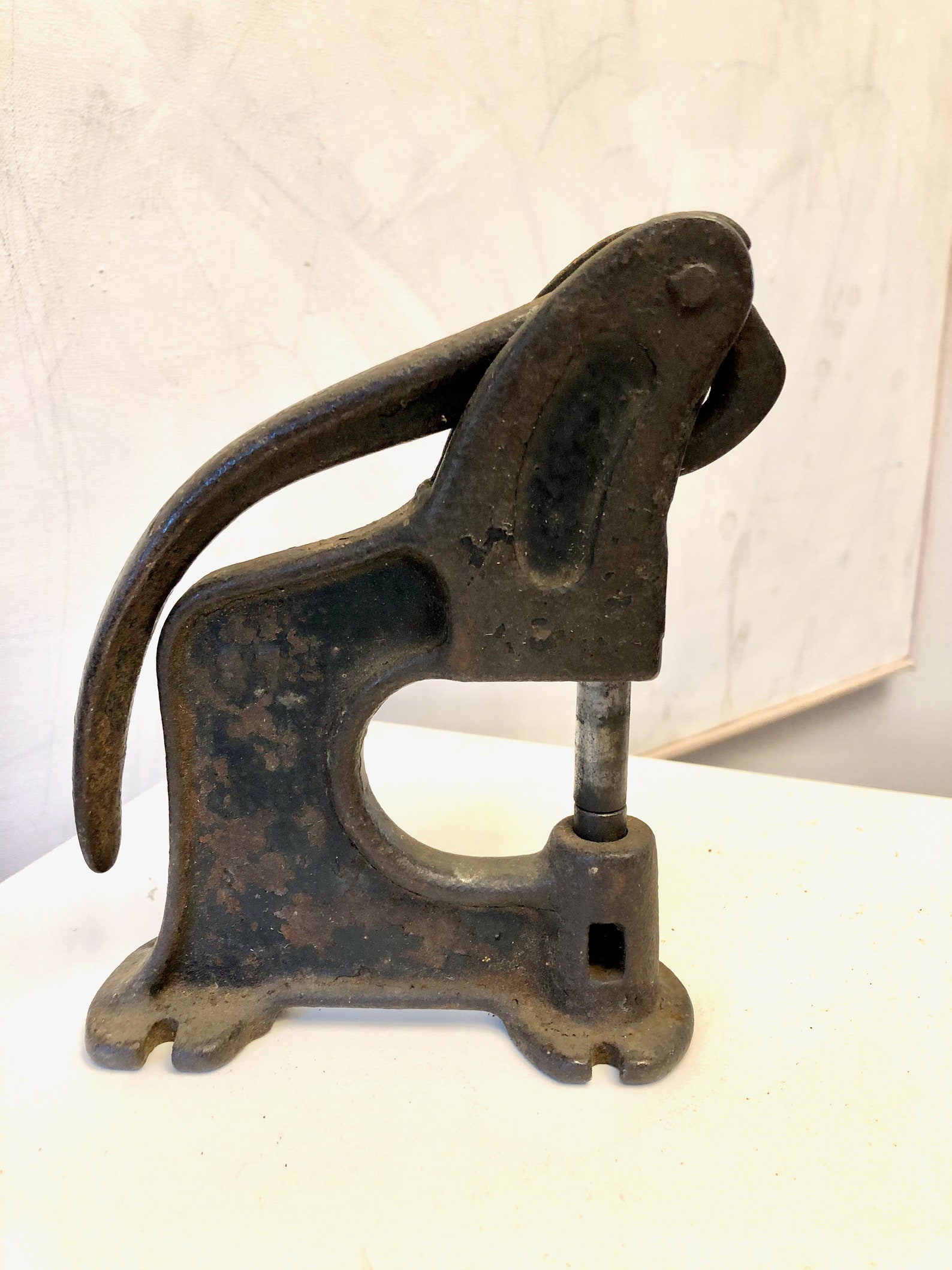 Antique Rex Rivet Press Punch Tool Cast Iron 27 Grommet | Etsy