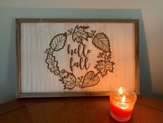 Engraved Wooden Sign | Etsy