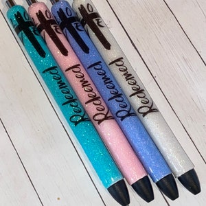 Faith Glitter Gel Pens - Etsy