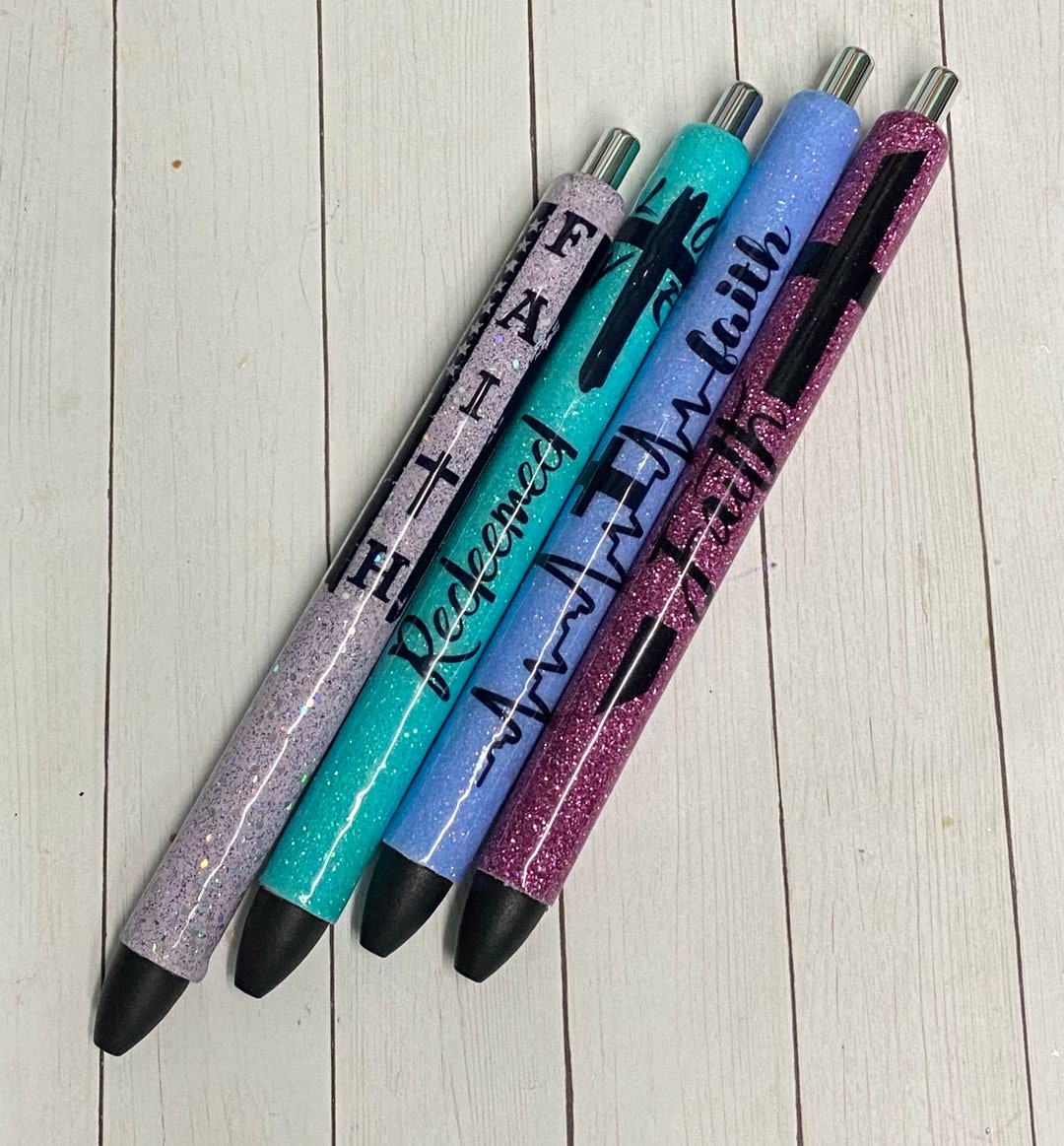 Faith Glitter Gel Pens - Etsy