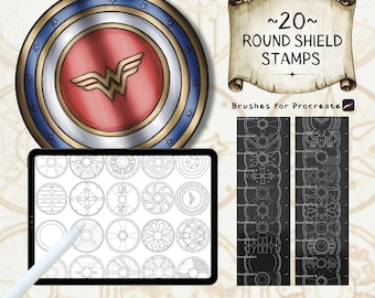 20 Sword Stamps | Procreate Stamps | Medieval Brushes | Fantasy ...