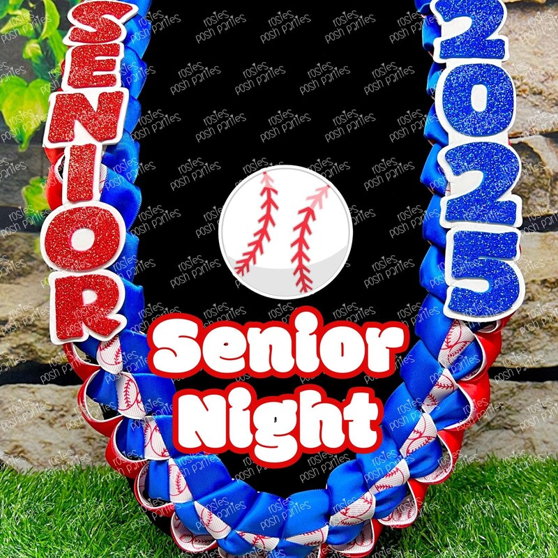 Senior Baseball Lei - Etsy