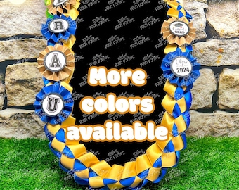 Graduation Lei Promotion Gift Lei Senior Night Gift Lei Braided Ribbon ...