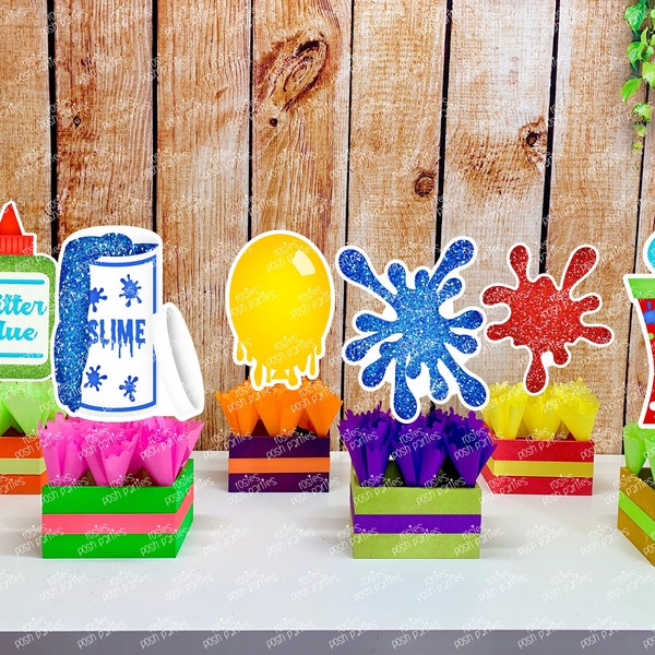 Slime Birthday Party - Etsy