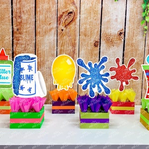 Slime Birthday Party Theme Slime Bash Slime Party Decor - Etsy