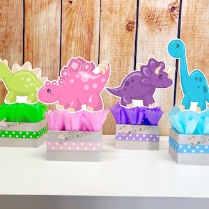 Pink Dinosaur Theme Girl Dinosaur Birthday Dinosaur | Etsy