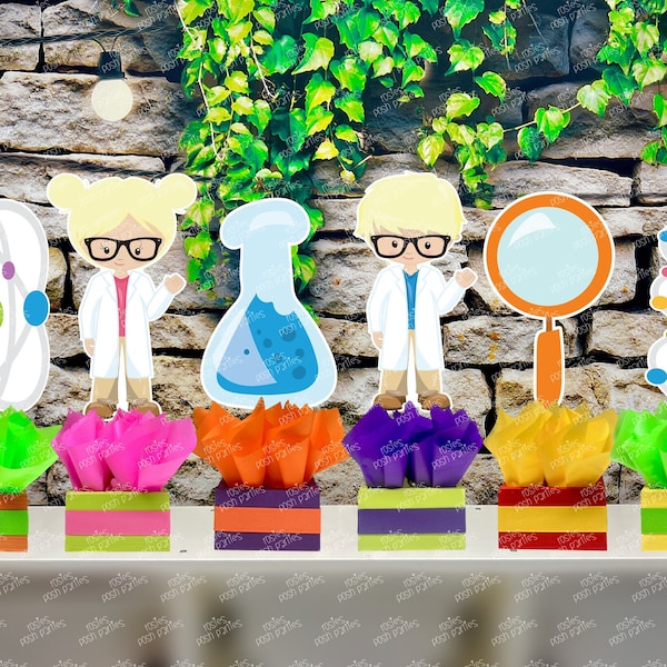 Science Themed Centerpieces - Etsy