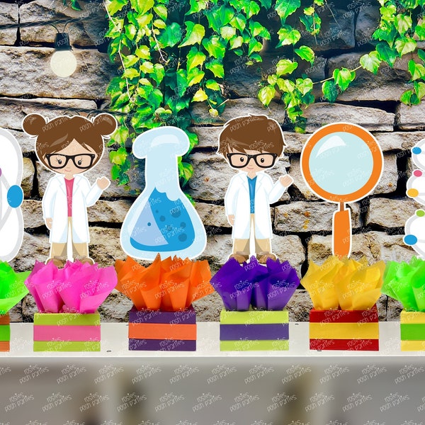 Science Centerpiece - Etsy