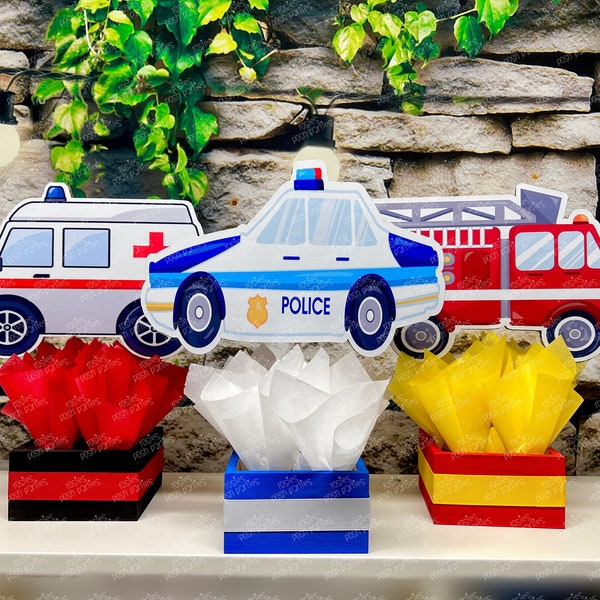 First Responder Party Decorations - Etsy