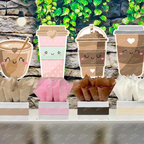 Coffee Themed Party Centerpiece - Etsy