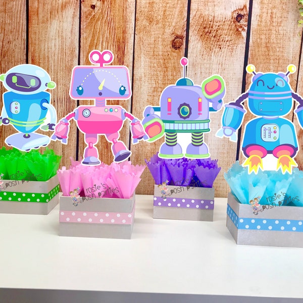 Robot Baby Shower - Etsy