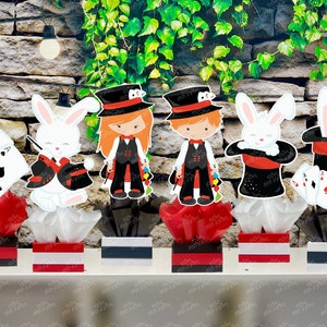 Magician Birthday Decorations Magician Centerpiece Magic Show Magician ...