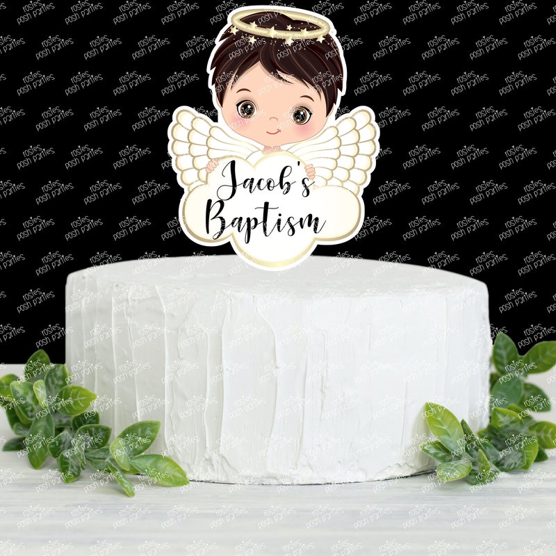 Baptism Cake Topper - Etsy