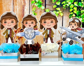 Baby Shower Pilot Decor - Etsy