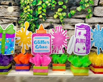 Slime Birthday Party Theme Slime Bash Slime Party Decor - Etsy